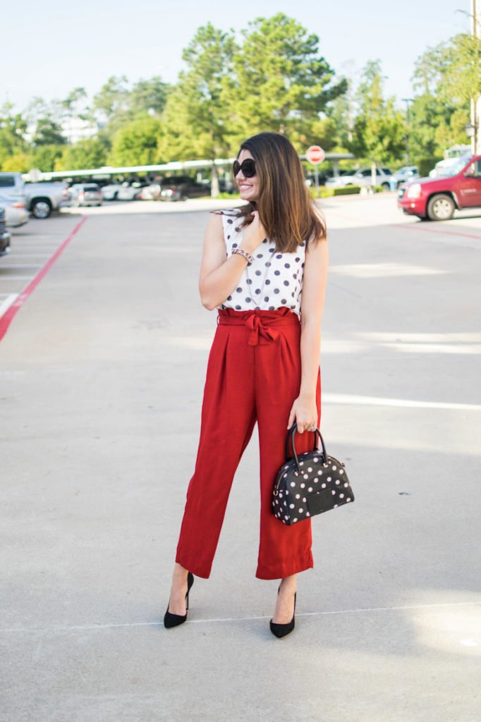 7 Ways to Wear Paper Bag Waist Pants - Life with Mar