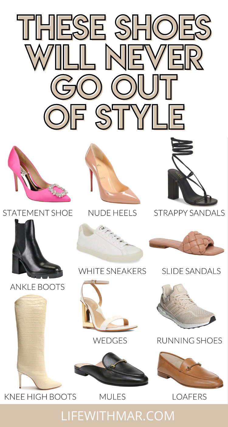 10 Shoes Every Woman Should Own - Life with Mar