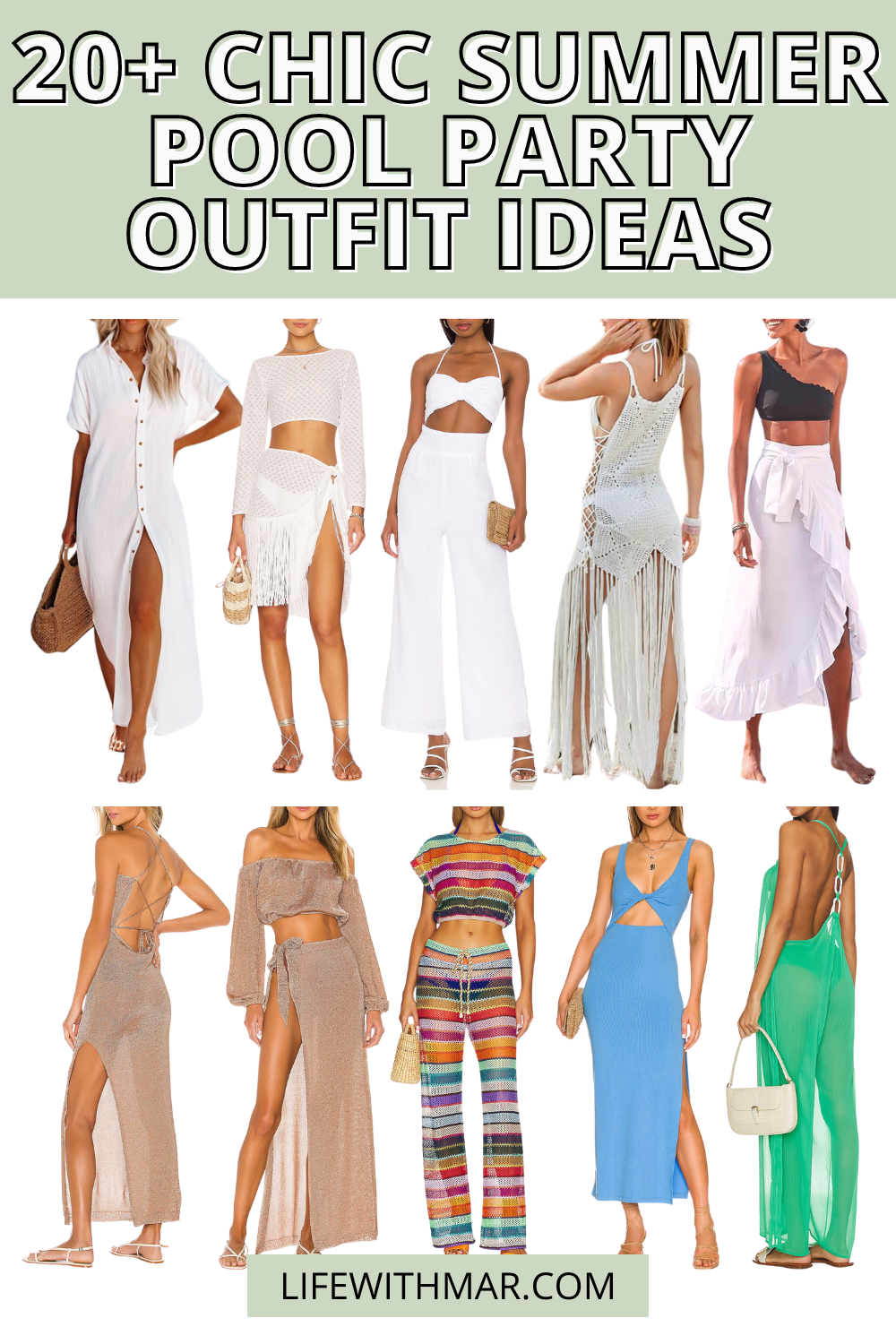 What to Wear to a Pool Party: 20 Chic Outfit Ideas - Life with Mar