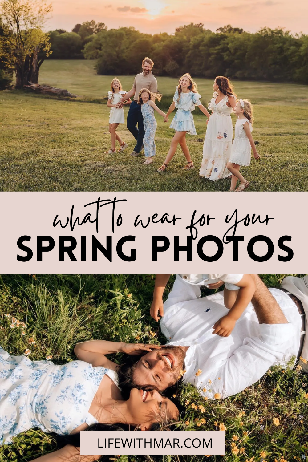 25+ Lovely Spring Family Photoshoot Ideas To Help You Plan Your Next ...